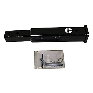 Blue Ox BX88264 12" Receiver Extension, Black