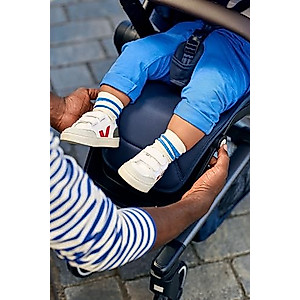 Joolz Hub+ - Parent Facing Stroller for Babies 6 Months+ (Up to 50 lbs) - Compact & Stylish - Easy Fold - One-Hand Steering - LED Lights - XXL Sunhood - Superior Comfort (Navy Blue)