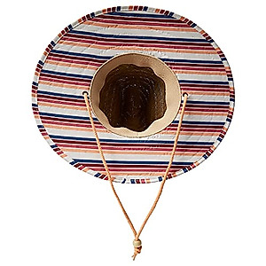 Roxy womens Tomboy Straw Sun Hat, Snow White Confiti Exc, Small-Medium US