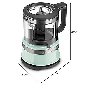 KitchenAid KFC3516IC 3.5 Cup Food Chopper, Ice Blue