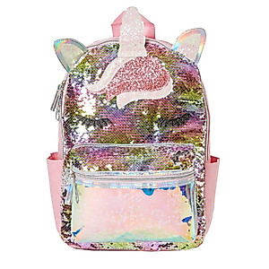 CLUB LIBBY LU Unicorn Flip Sequin Backpack for Girls