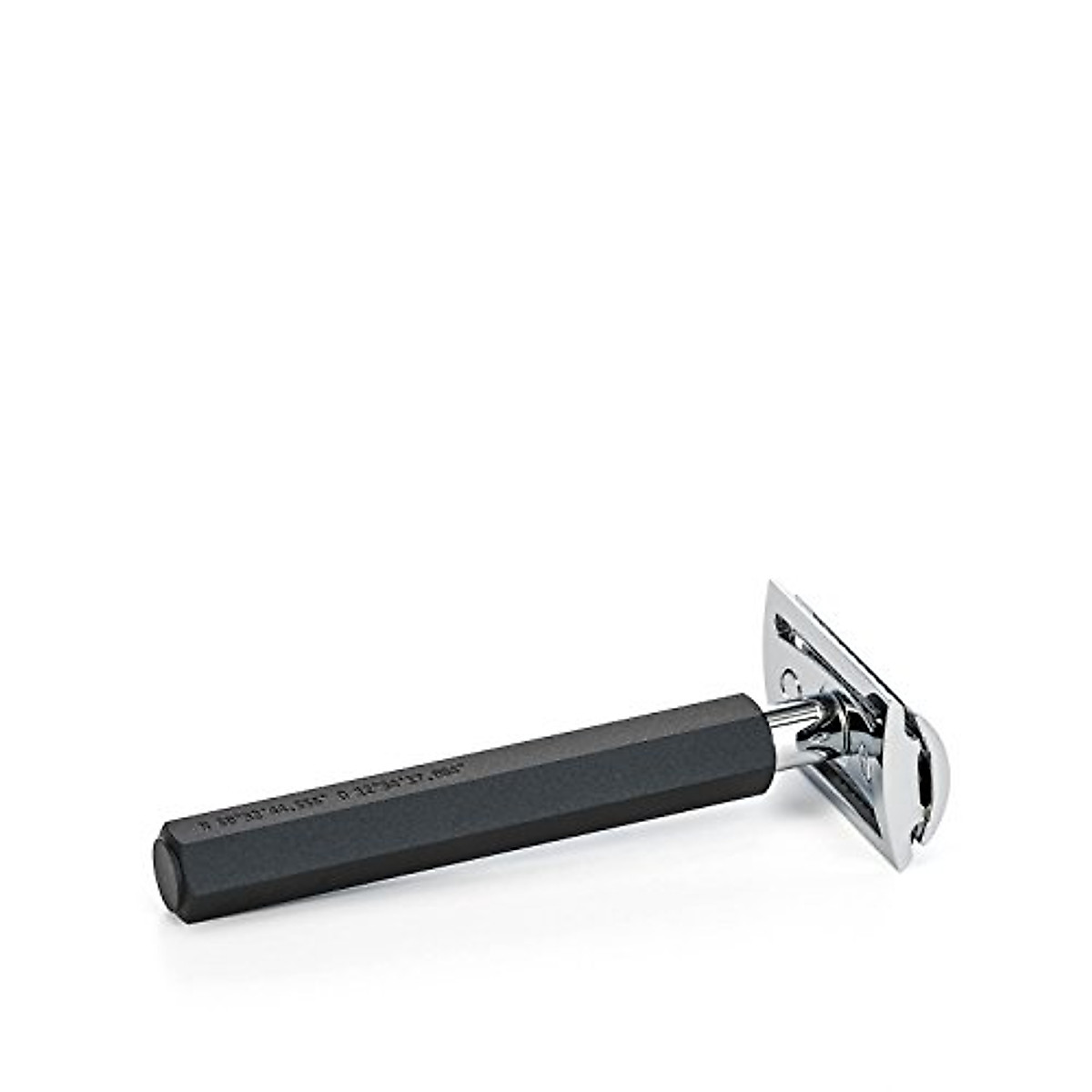 MÜHLE HEXAGON Graphite Double Edge Safety Razor (Closed Comb) For Men - Perfect for Every Day Use, Barbershop Quality Close Smooth Shave