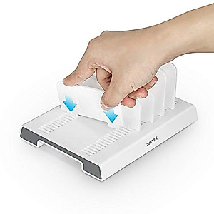Unitek Adjustable Universal Multi Device Organizer Dock Stand Holder Compatible for iPhone, iPad, Kindle, Fire Tablet, Samsung Galaxy, Google Nexus, Pixel, All Electronic Devices-No Charging Port