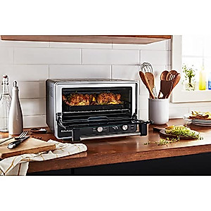 KitchenAid KCO211BM Digital Countertop Toaster Oven, Black Matte