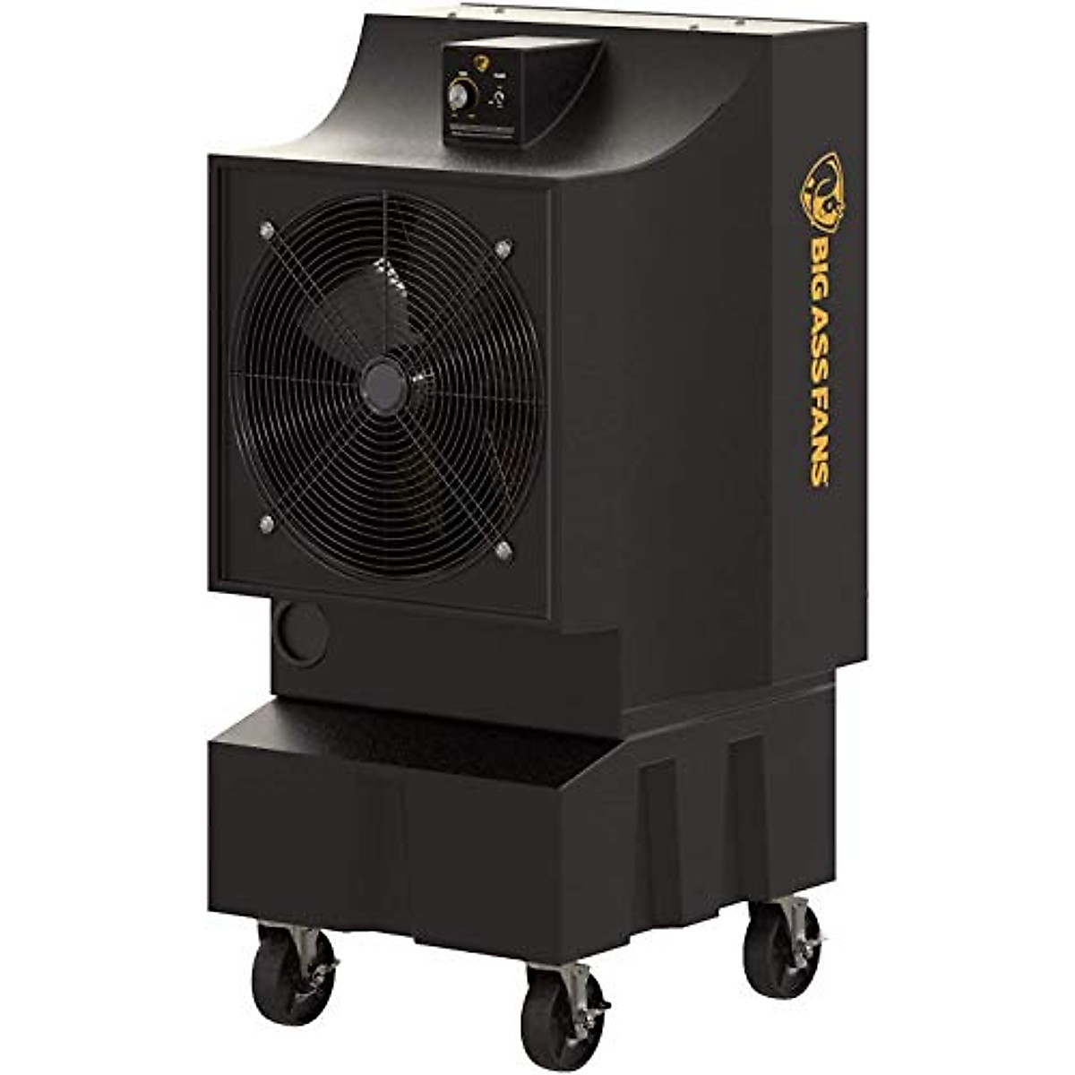 Big Ass Fans Cool-Space 300 Portable Evaporative Cooler, 18 Inch Diameter Fan, Indoor or Outdoor Use, Continuous or Fillable (16 Gallon Capacity), Variable Speed