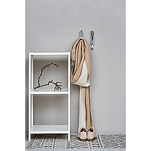 WENKO Premium Sigma 50582100 Folding Hook ABS 2.5 x 18.5 x 2.5 cm White