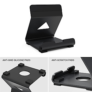 Handheld Game Console Holder Tablets Stand,Tablet Stand for Playstation Portal/for Rog Ally/for Legion Go Game Machine Tablet Stand Holder Accessories (Black)
