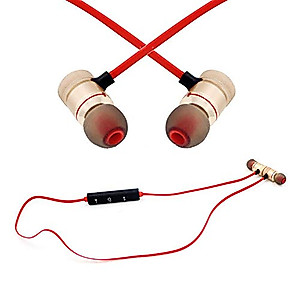 heave Wireless Headphones,Bluetooth 4.1 Waterproof Stereo Sound Bluetooth Headphones Magnetic Sport Earphones with Mic for Running, Workout, Gym Black