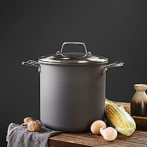 All in One Pan 13 Piece Induction Cookware Set, Non Stick Pots and Pans Sets,Dishwasher Safe Oven Safe, Black