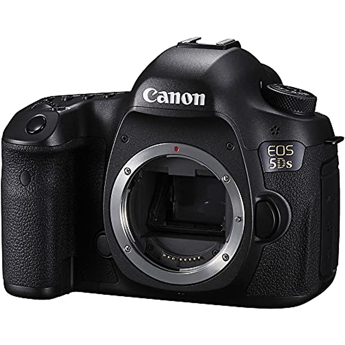 Canon EOS 5DS DSLR Camera (Body Only) (0581C002) + 64GB Memory Card + Case + Card Reader + Flex Tripod + Hand Strap + Cap Keeper + Memory Wallet + Cleaning Kit (Renewed)