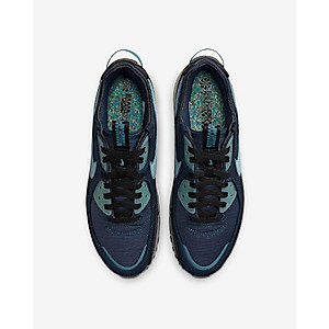 Nike Men's Air Max Terrascape 90 Trainers, Midnight Navy/Noise Aqua, 10.5 M US