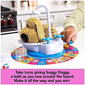 Soggy Doggy, The Showering Shaking Wet Dog Award-Winning Kids Game Board Game for Family Night Fun Games for Kids Toys & Games, for Kids Ages 4 and Up