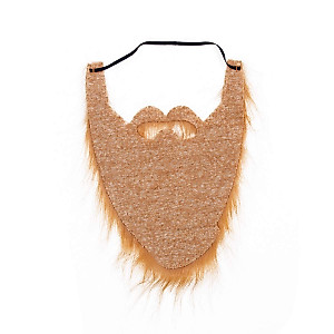 LERORO ® Funny Costume Party Male Man Halloween Beard Facial Hair Disguise Game Black Mustache Party Supplies（Brown）