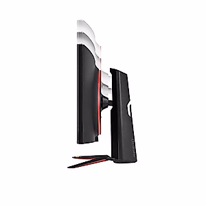 LG UltraGear QHD 34-Inch Curved Gaming Monitor 34GP83A-B, Nano IPS 1ms (GtG) with VESA DisplayHDR 400, NVIDIA G-SYNC, and AMD FreeSync Premium, 144Hz, Black