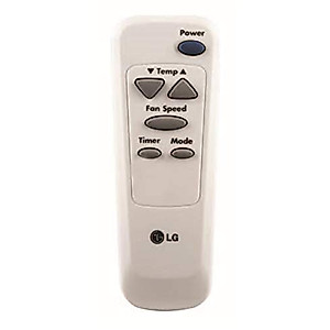 LG 7,500 BTU Window Air Conditioner with Supplemental Heat, Cools 320 Sq.Ft. (16' x 20' Room Size), Electronic Controls with Remote, 2 Cooling, Heating & Fan Speeds, Slide In-Out Chassis, 115V