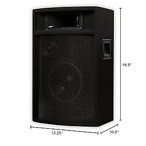 Acoustic Audio by Goldwood Studio Monitor, Black (PA-380X)