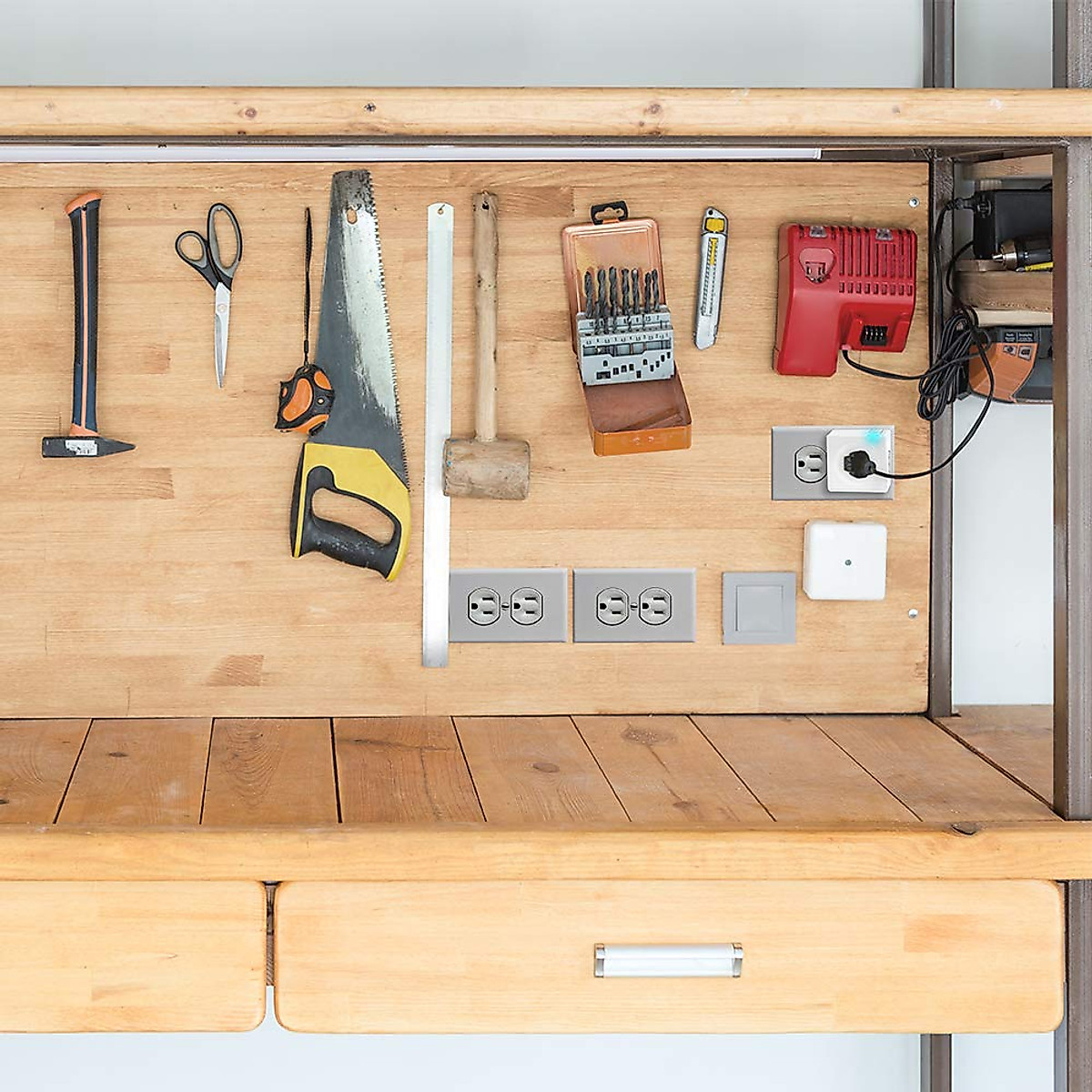 Energizer Connect Smart Indoor Plug with Energy Monitor, Automation, Remote Access and Voice Control | Compatible with Alexa and Google Assistant