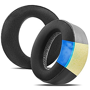 GVOEARS Ear Pads Cushions Replacement for Sony Playstation 5 PS5 Pulse 3D Wireless Headset (Cooling-Gel Black)