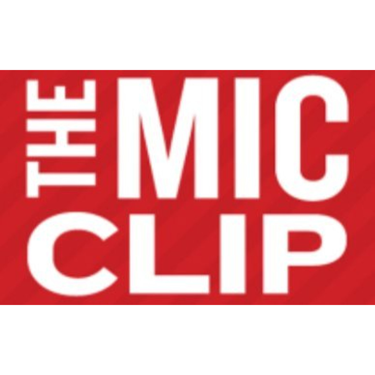 Mic+Tight 2 Pack The Police Mic Clip Tactical Portable Radio Mic Clip for Uniforms or Bullet-Proof Vest Carriers | Black