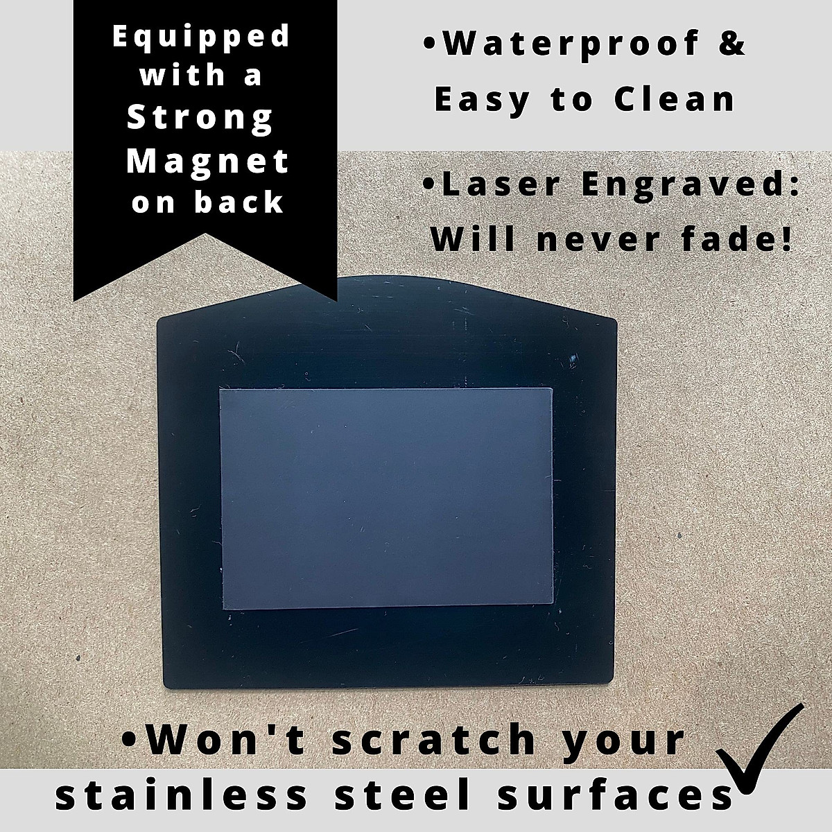 Kitchen Baking Measurement Conversion Chart Magnet | Must have for any Chef | Cups Teaspoons Tablespoon Ounces and Milliliters | Magnetic Cooking Chart Equivalents