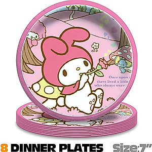 Melody Party Supplies Plates Decorations Birthday Cake Topper Banner Decor Backdrop Balloons