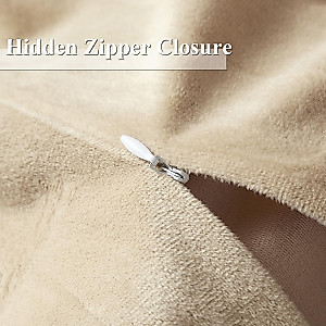 Ivellow Velvet Duvet Cover Queen Set Khaki Velvet Duvet Cover Queen Comforter Cover 3Pcs Ultra Soft Duvet Cover Breathable Solid Luxury Flannel Velour Duvet Cover Zipper Closure Corner Tie