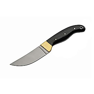SZCO Supplies Slim Horn Hunting Knife, Black