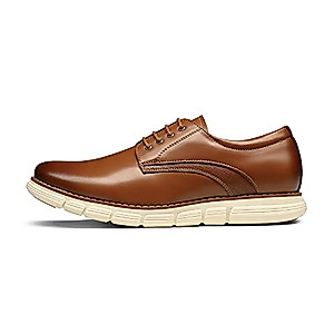 Bruno Marc Men's Dress Sneakers Casual Lace-up Oxford Formal Shoes Brown Size 12 M US GRANDPLAIN