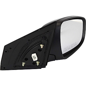 Kool Vue Passenger Side Power Heated Mirror for Hyundai Elantra 2011-2013 Without Signal Light Paintable Sedan, USA Built Vehicle