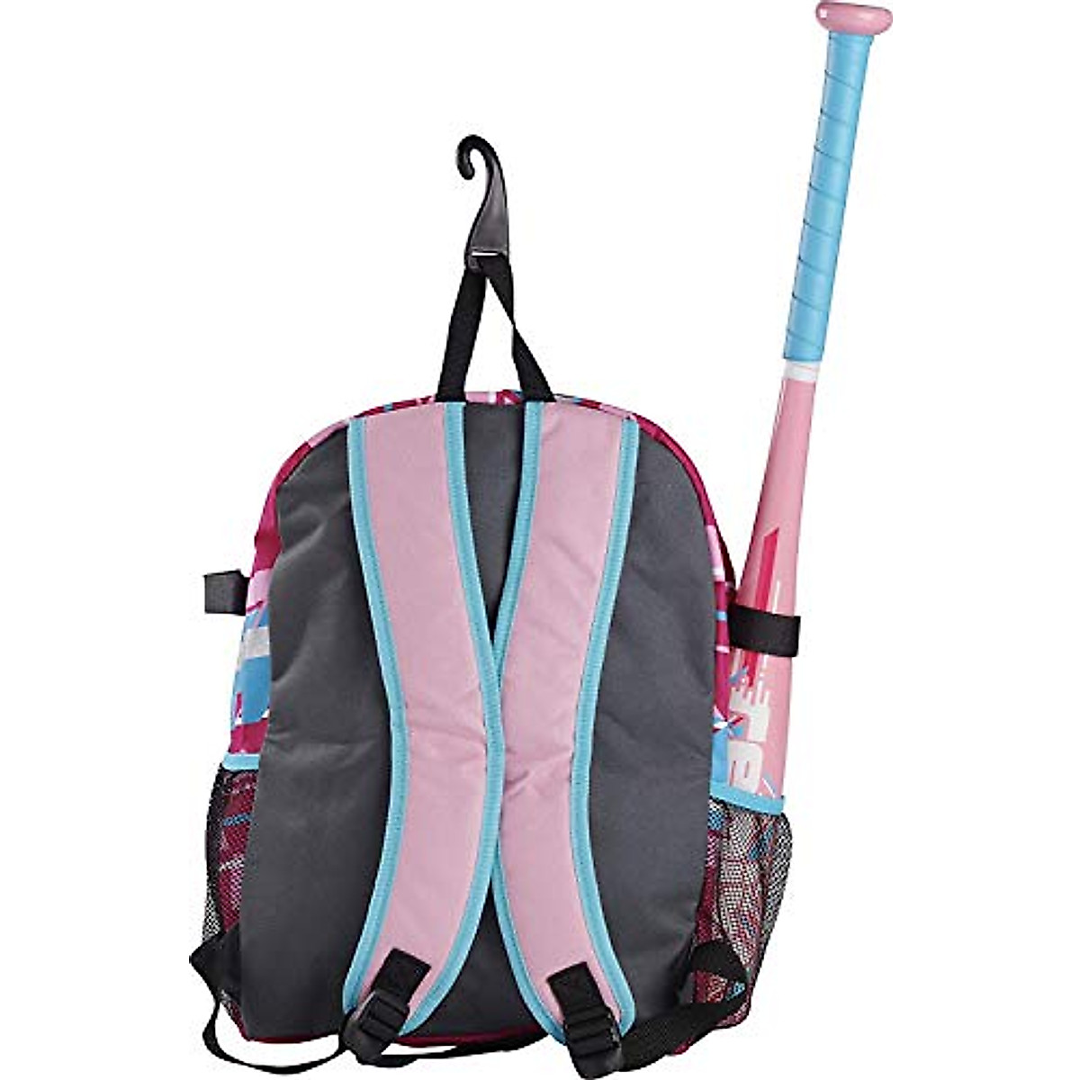 Rawlings | REMIX Backpack Equipment Bag | T-Ball & Youth Baseball / Softball | Pink