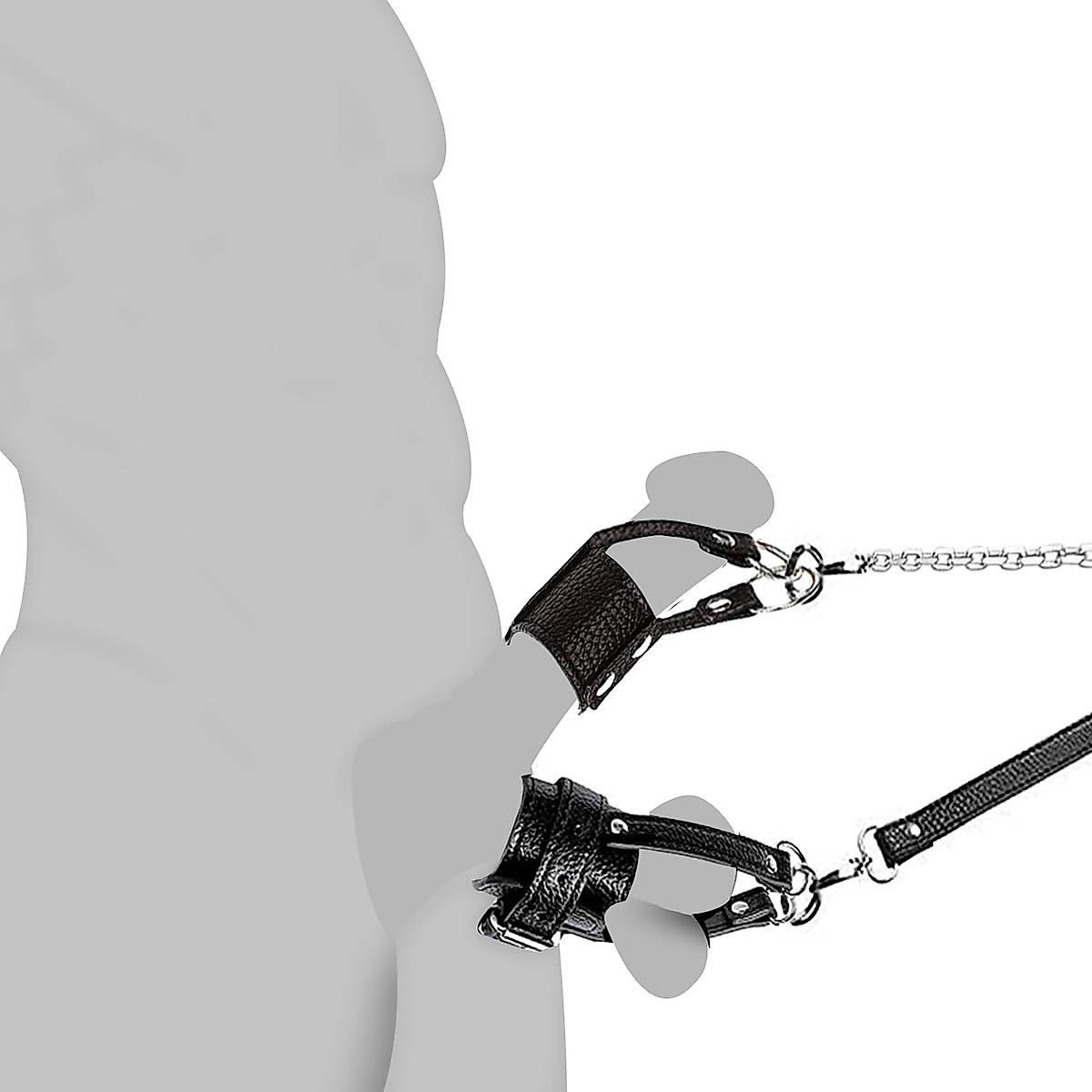 Testicle Bondage Rope Sex Restraints for Man, Sexual Stimulation Device Chains, Sex BDSM Rope, BDSM Sex Toys for Enhanced Sensual Play and Intimate Exploration