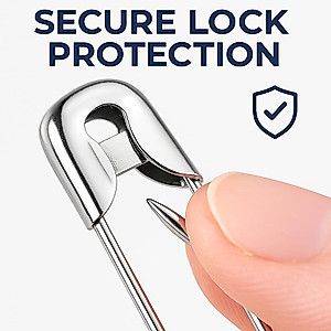 Mr. Pen- Safety Pins, Safety Pins Assorted, 300 Pack, Assorted Safety Pins, Safety Pin, Small Safety Pins, Safety Pins Bulk, Large Safety Pins, Safety Pins for Clothes, 5.4 x 4.4 x 0.7 inch