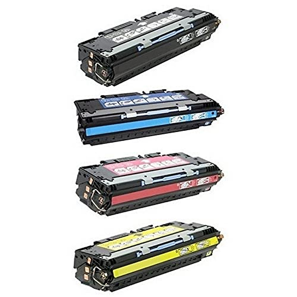 SuppliesMAX Compatible Replacement for HP Color LJ 3500/3500N/3550/3550N Toner Cartridge Combo Pack (BK/C/M/Y) (NO. NO. 308A/309A) (Q267BCMY)