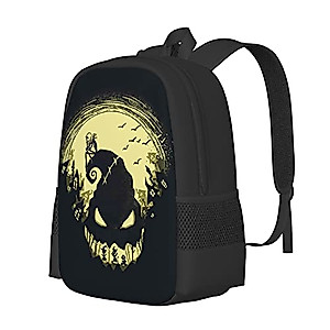 Christmas Cartoon Nightmare Backpack girls school backpack laptop backpacks Versatile High capacity Basic Water Resistant Casual Backpack for women Lightweight Backpacks Bags Gmy bags Halloween S59