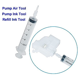 DTF Printer Cleaning Solution, Universal Printer Nozzle Cleaner DTF Ink Cleaner for DX5 i3200 XP600 L1800 L800 L1390 XP-1500 Printers-Works with DTF UV Ink (100ml)