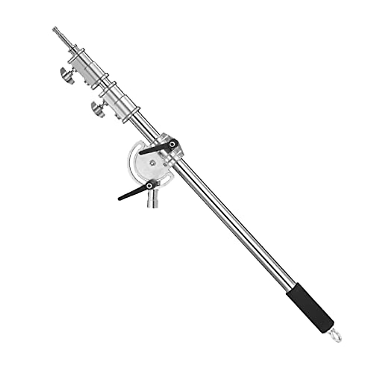 Heavy Duty Extension Boom Arm Bar for Photography C Stand and Light Stand,Adjustable 3.6-8.2ft Crossbar Holding Arm with Sand Bag for Softbox,Studio Strobe,Monolight,LED Video Light,Reflector ect.