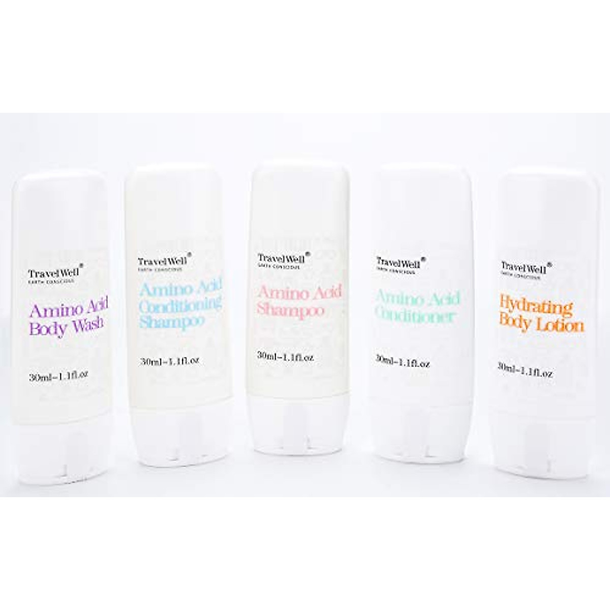 Travel Well Hotel Travel Size Guest Conditioner 1.0 Fl Oz/30ml, Individually Wrapped 200 Bottles per Box