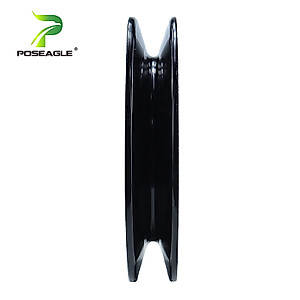 POSEAGLE 153535 Pulley Replaces 153535 Craftsman Pulley 153535, CP 153535 Pulley Craftsman, Mandrel Pulley 173436 Pulley, 532153535, 532173436, 129861, 177865, 539112171, Ariens 21546127 Pulley