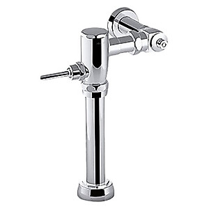 Kohler K-76322-CP PRIMME Manual flushometer Valve for 1.6 gpf Toilet Polished Chrome