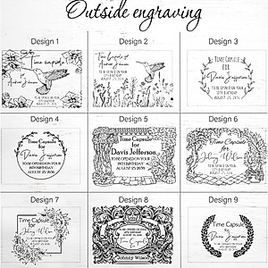 1st Birthday Commemorative Chest: Personalized 18th Birthday Capsule, Exclusive Keepsake Box, Baby's Milestone Library, Unforgettable Wedding Anniversary Tribute