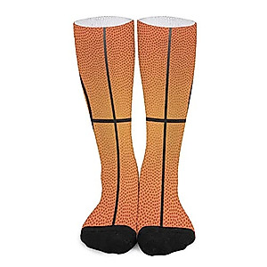 Basketball Socks for Women Socks for Men Crew Socks for Boys Mid Socks for Girls Stocking Stuffers for Teens Casual Athletic Sport Dress Socks