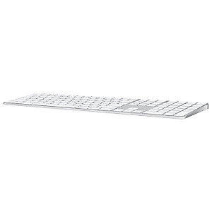Apple Magic Keyboard with Touch ID and Numeric Keypad (for Mac Computers with Apple Silicon) - US English - Silver (Renewed)