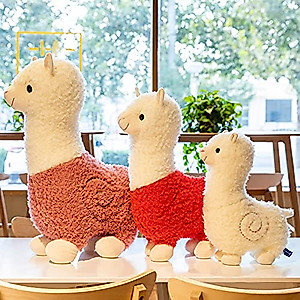 StoneHouse Cute Baby Alpaca Doll Sleeping Pillow Japanese Rag Doll