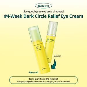 GOODAL Green Tangerine Vitamin C Eye Cream - Dark Circle Relief, Elasticity Treatment, Gentle Anti-Aging & Anti-Wrinkle Care (1.01oz)