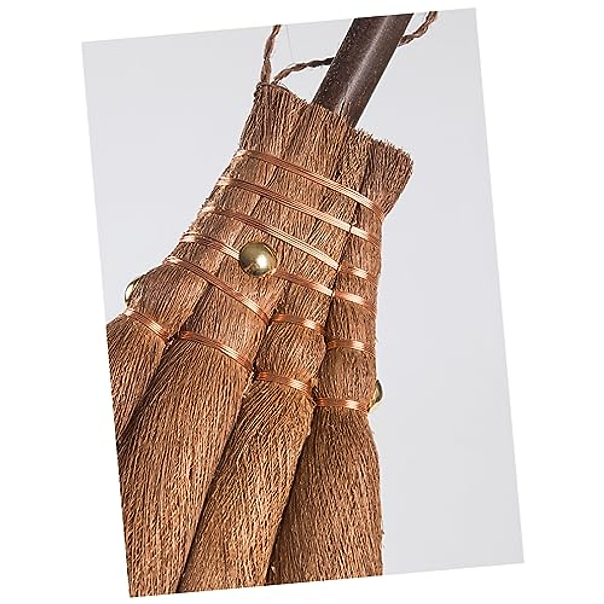 PLAFOPE Natural Sweeping Accessories Small Natural Whisk Broom Mini Broom Hand Handle Broom Small Natural Whisk Sweeping Small Whisk Broom Brooms Cage Cleaner Desktop Cleaning Tools Wooden