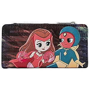Loungefly Marvel Wanda Vision Chibi Faux Leather Wallet
