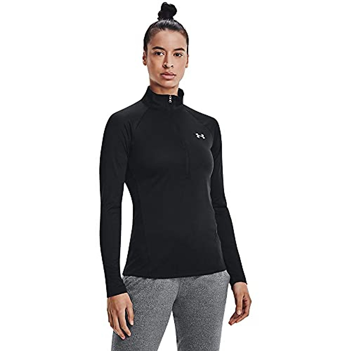Under Armour Women's UA Tech™ ½ Zip XXL Black