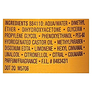 L'Oreal Paris Sublime Bronze Self Tanning Mist, Deep to Natural Spray Tan, 4.6 oz