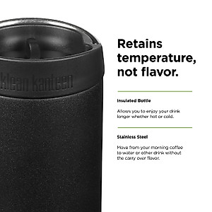 Klean Kanteen TK Wide 12 Oz Black