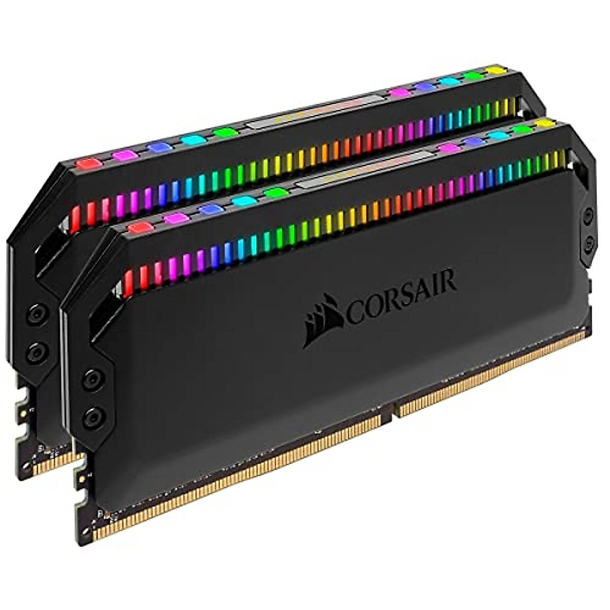 CORSAIR Dominator Platinum RGB 32GB (2x16GB) DDR4 3600 (PC4-28800) C18 1.35V AMD Optimized Memory- Black